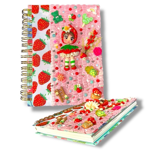 no brand | Office | Strawberry Shortcake Themed Spiral Notebook With ...